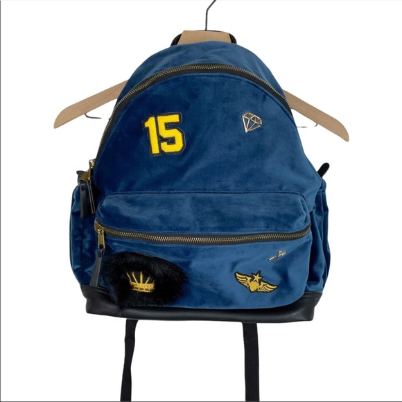 Mossimo Supply Co. | Bags | Mossimo Embellished Patchwork Velvet ...